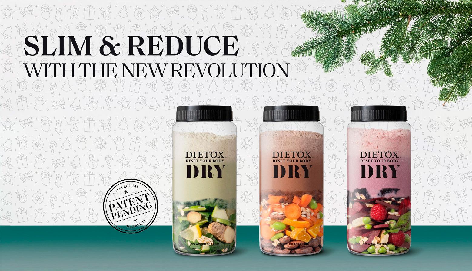 Dietox zumos detox y dietas con batidos de proteína vegana