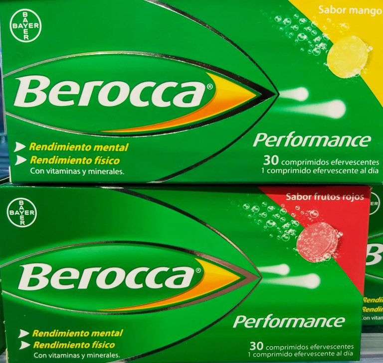 Berocca Performance vitaminas y minerales para buen funcionamiento de ...