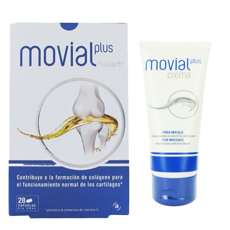 Movial Plus 30 cápsulas ayuda a cuidar tus articulaciones