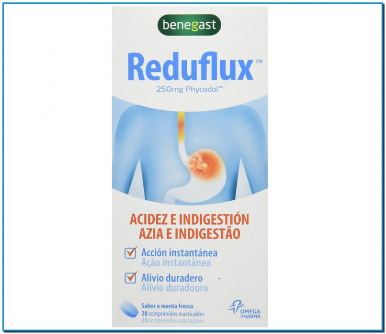 Benegast Reduflux Tratamiento Acidez e Indigestión
