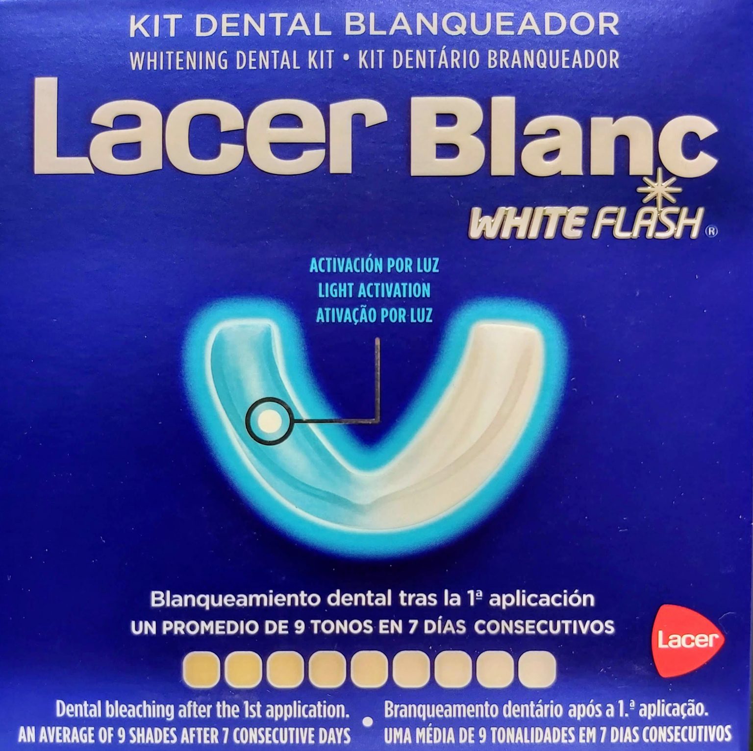 Lacer Blanc White Flash Kit de blanqueamiento dental