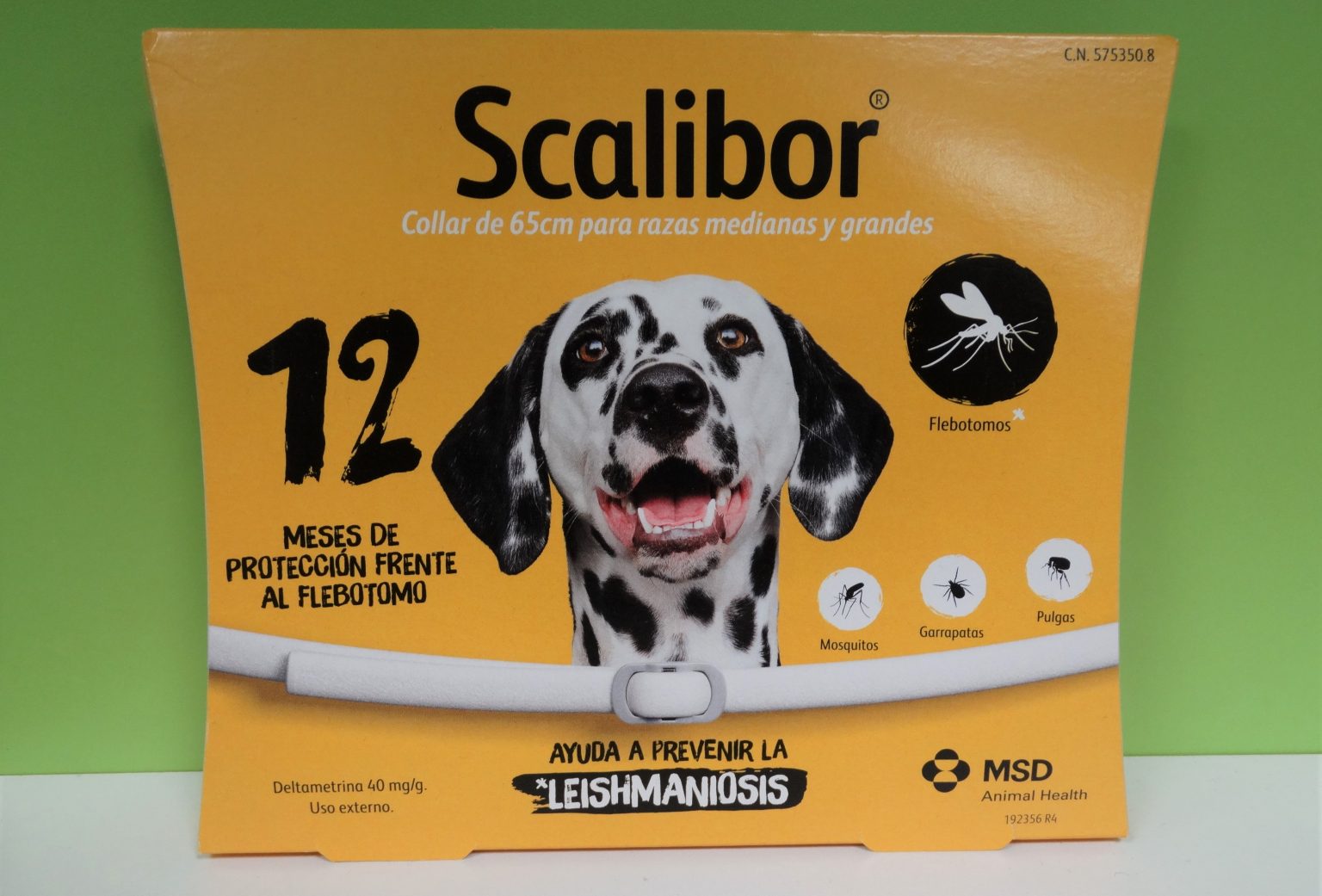 Scalibor® 12 meses protección riesgo picadura del flebotomo (transmisor ...