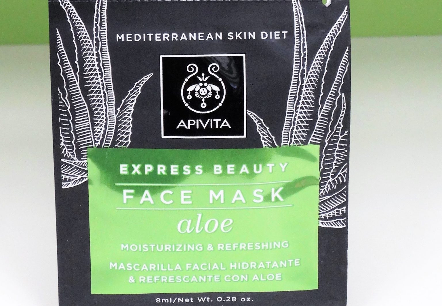 Apivita FACE MASK Mascarilla facial hidratante con aloe