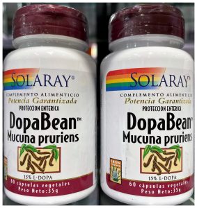 Solaray Dopabean Mucuna Pruriens o Frijol de terciopelo