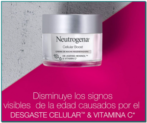Crema Neutrogena Antiedad Cellular Boost Crema Día + Noche