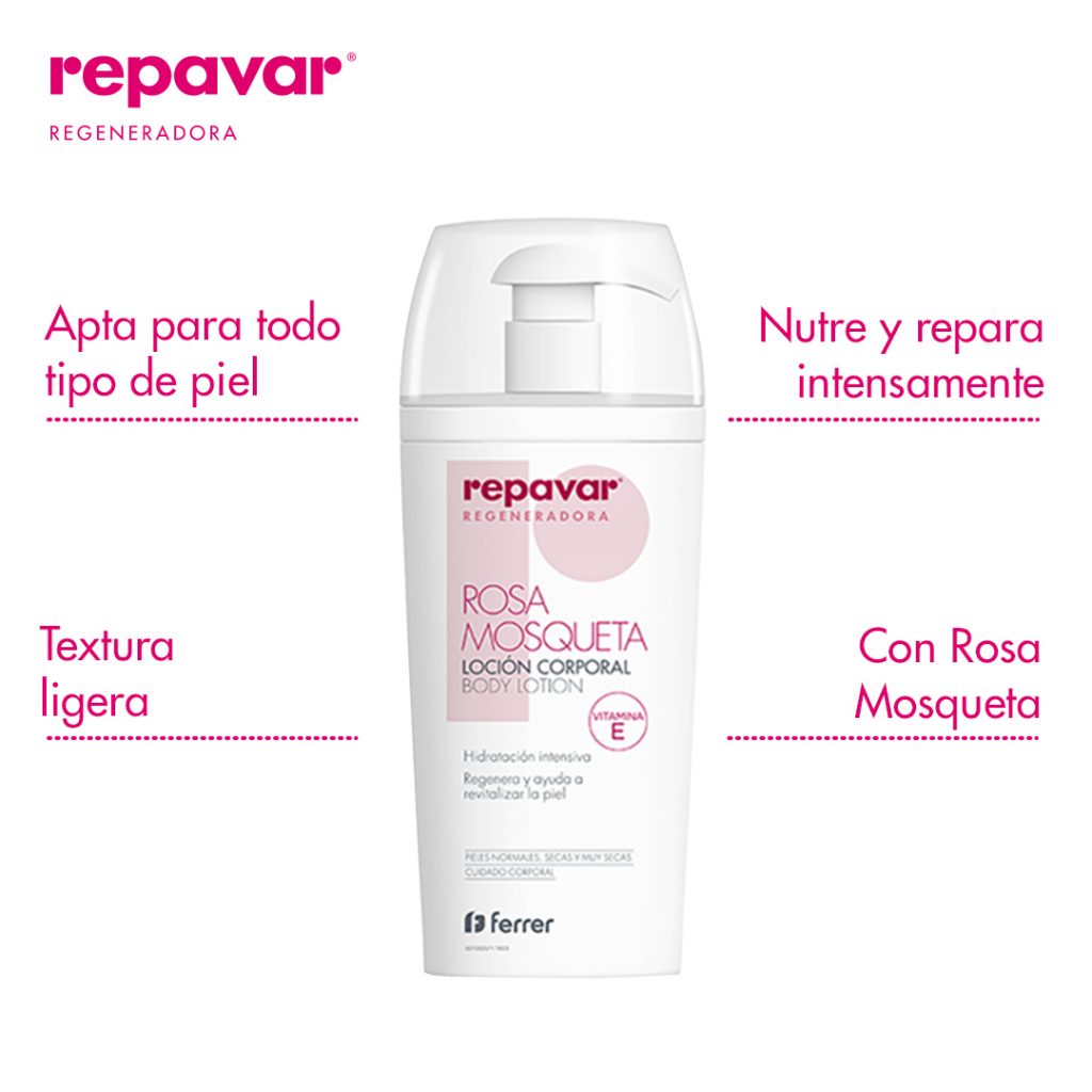 Loción corporal Repavar Regeneradora FERRER